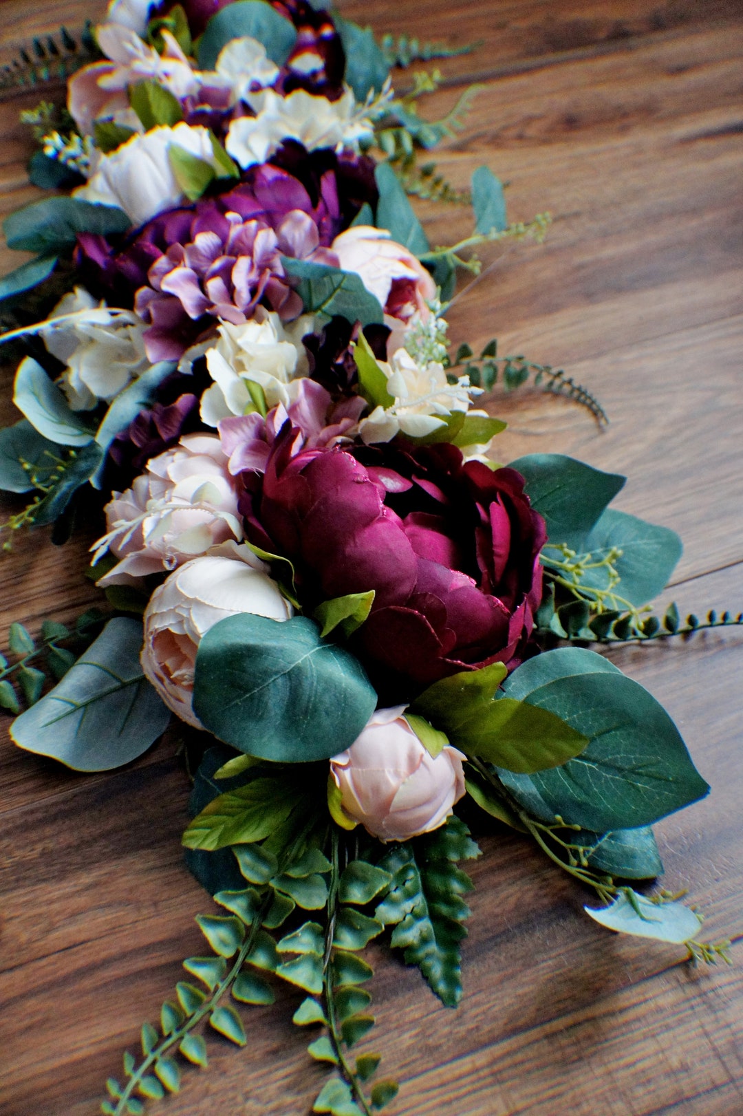 Extra Large Wedding Centerpiece Flowers, Arrangement Centerpiece, Silk ...