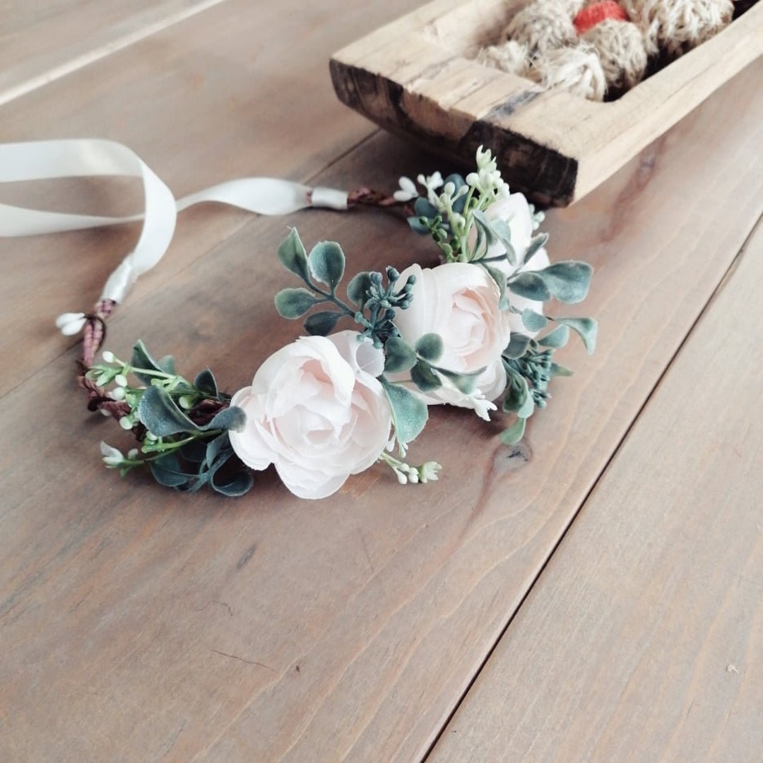 Wedding Dog Crown, Dog Wreath, Dog Flower Crown, Dog Flower Collar ...