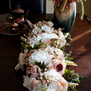 Reception Table Runner, Sweetheart Table Runner, Wedding Head Table ...
