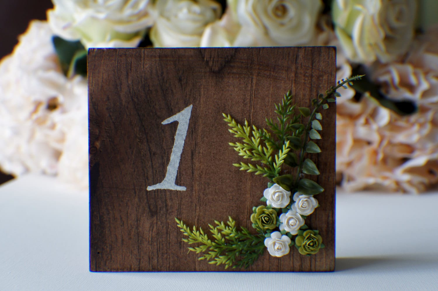 Wedding Table Numbers Rustic Wedding Signs Wooden Table - Etsy