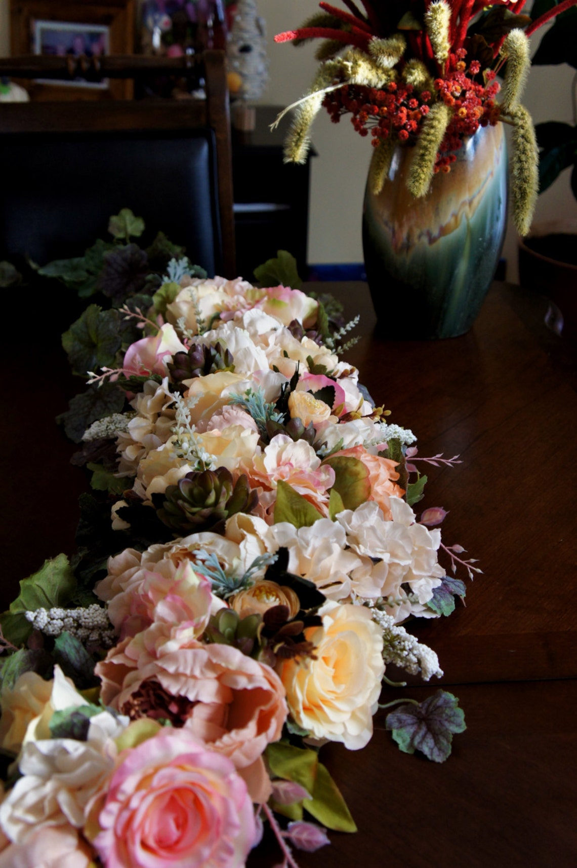 Extra Large Wedding Centerpiece Flowers, Arrangement Centerpiece, Silk ...