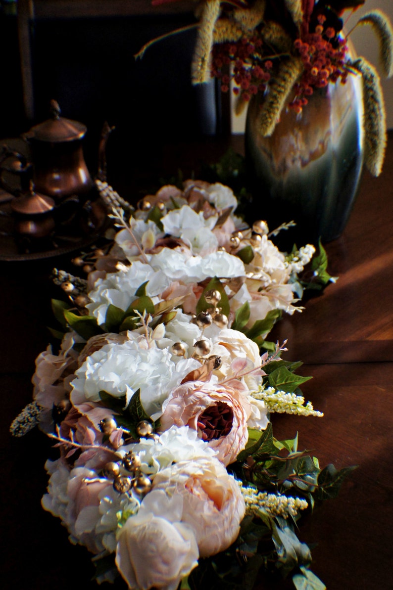 Reception Table Runner, Sweetheart Table Runner, Wedding Head Table ...