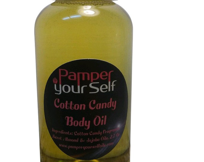 Cotton Candy Perfume Body Oil 2.7 Fl Oz - Etsy