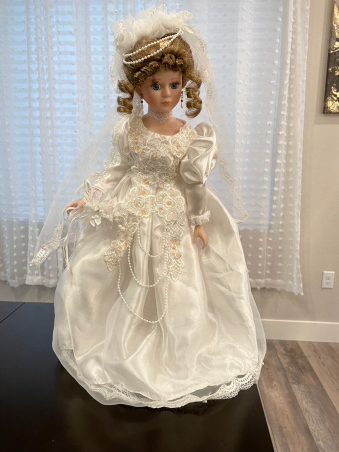 Geppeddo Collector Series Porcelain Bride Doll Etsy