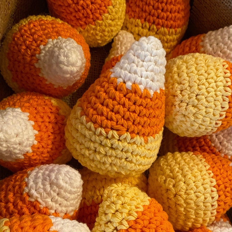 Crochet Candy Corn - Etsy
