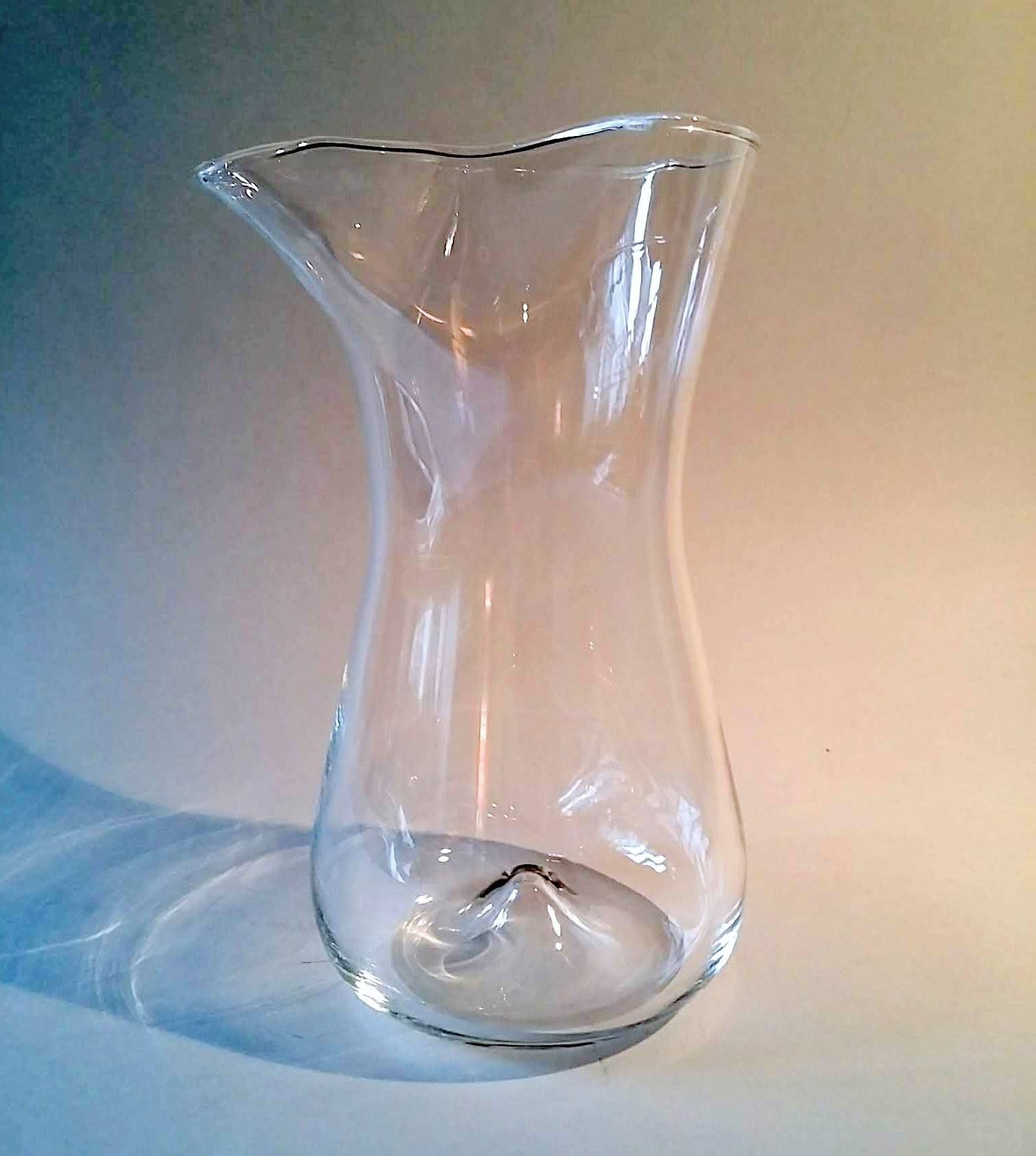 Beautiful MCM Glass Handleless Carafe / MARTINI Jug...20cm / Biomorphic ...