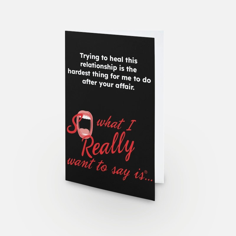 Cheating Husband Card - Etsy