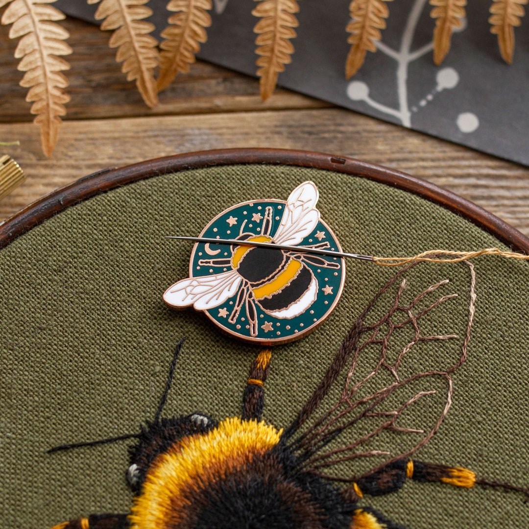 Needleminder, Bumblebee, Magnet, Bee Talisman, Bee Needle Keeper ...