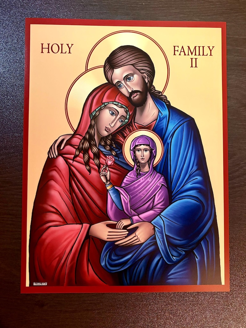 Holy Family II Art Print: Mary Magdalene, Jesus, and Sarah - Etsy Canada