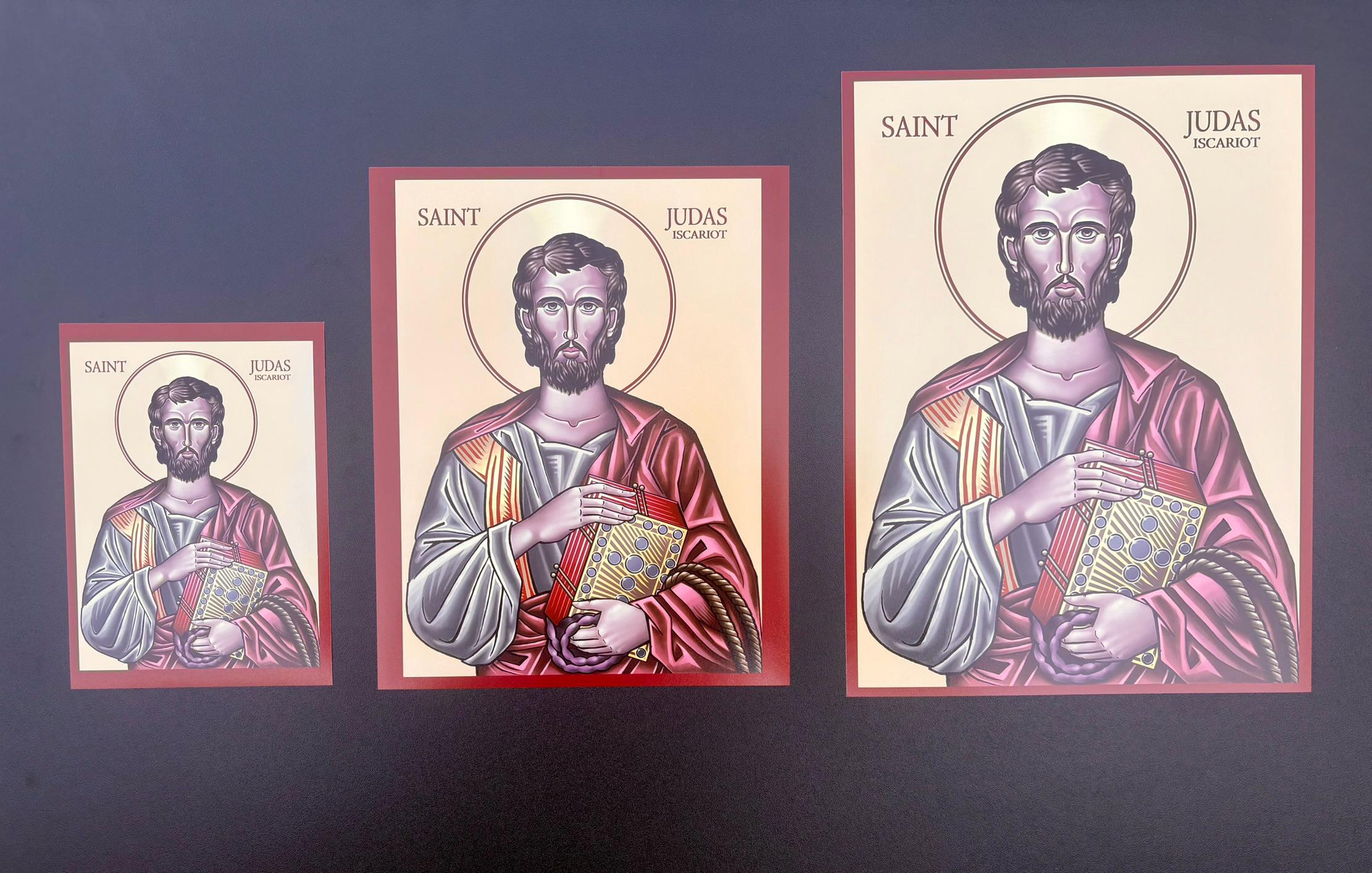 Judas Iscariot Orthodox Icon Art Print: Signed Religious Artwork - Etsy