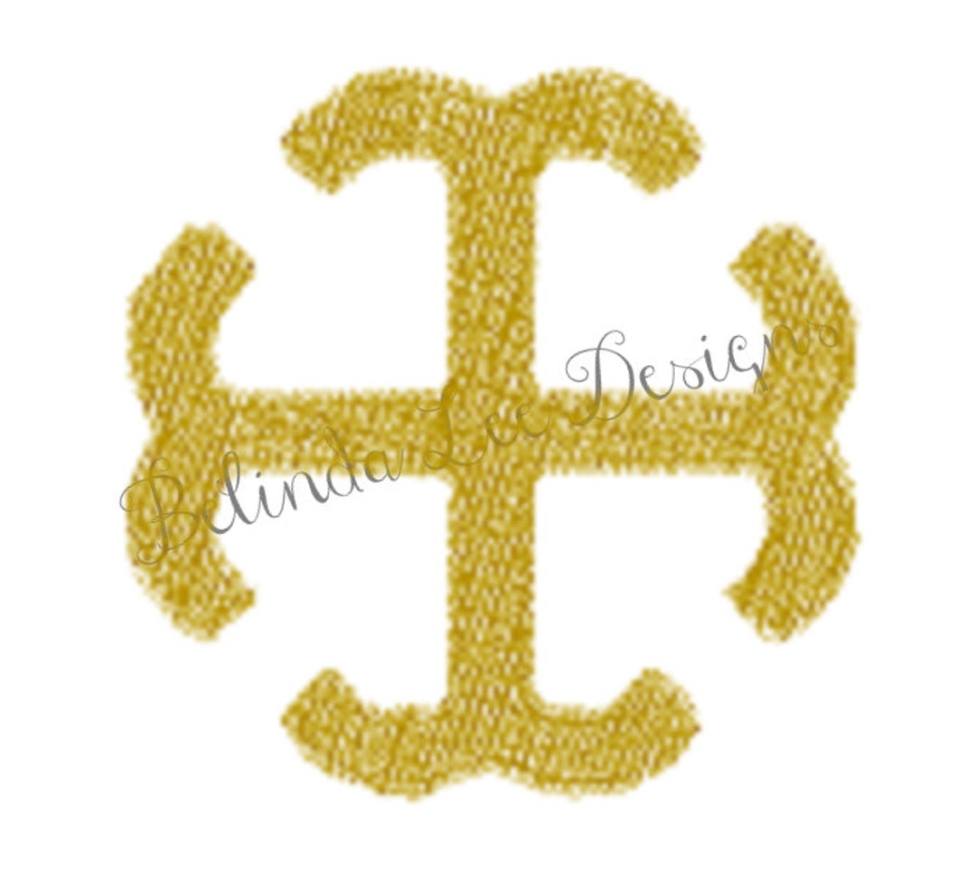 St Mary Cross Embroidery Design | Design Only | Design Pack Includes ...