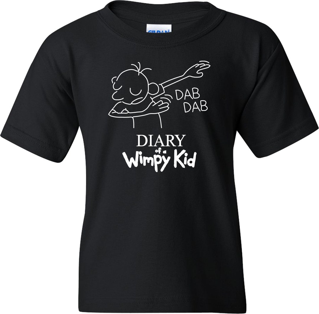 Diary of a Wimpy Kid - DAB Youth Tee Shirt - Etsy