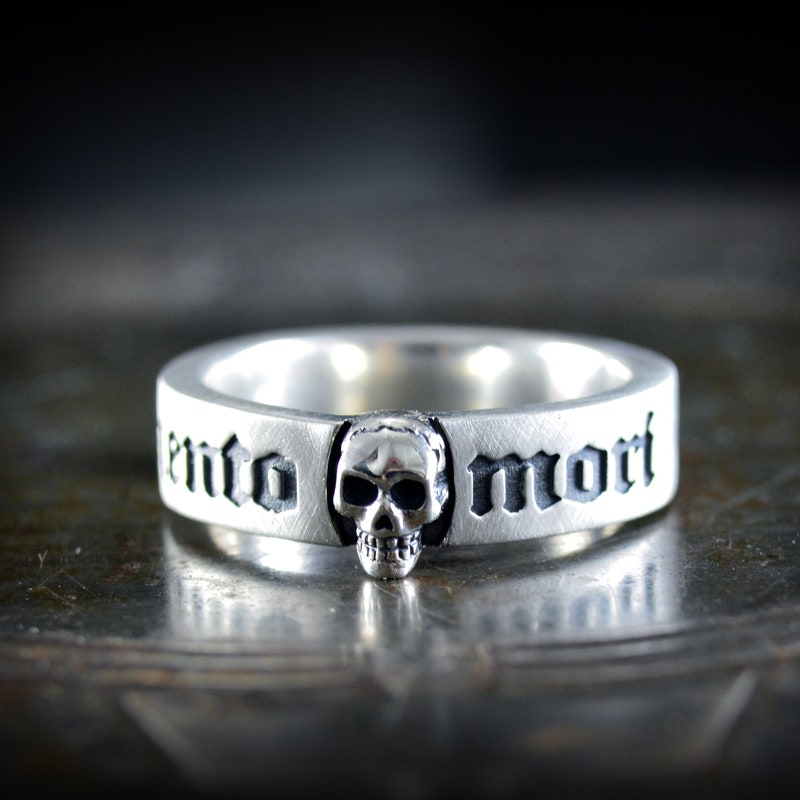 Memento Mori Ring - Etsy