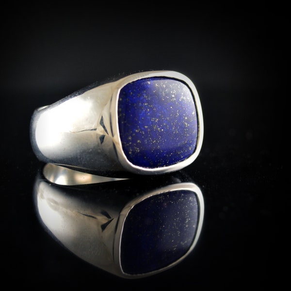 Square Stone Ring - Etsy