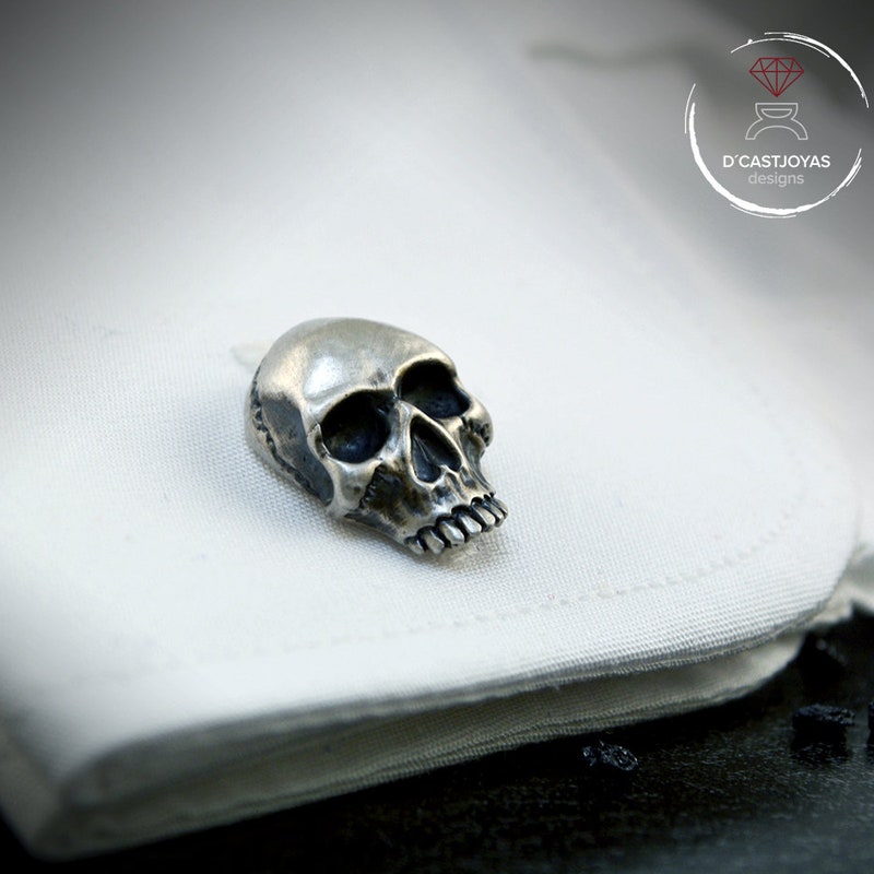 Skull Cufflinks - Etsy