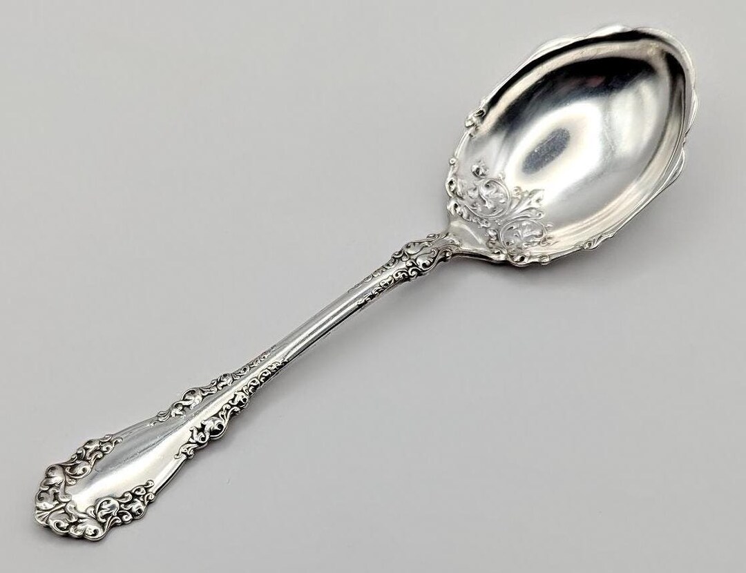 Antique Rogers Bros Silverplated Spoon - Ornate Silver Spoon - Etsy
