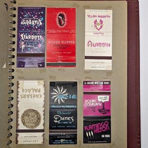 Vintage 50s, 60s, 70s, Match Book Covers - 47 Match Book Covers ...