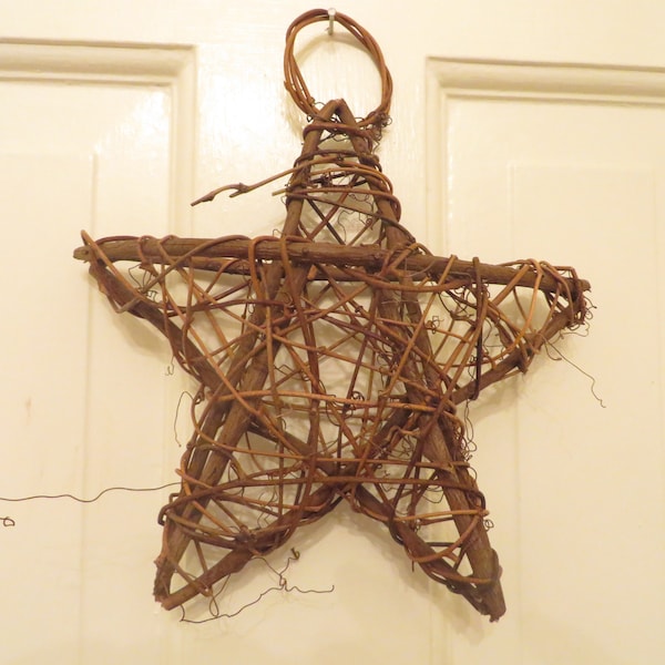 Grapevine Star - Etsy