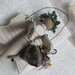 VINTAGE GARDEN PRIMITIVE Angel Ornaments Watering Can Angels Shutter ...