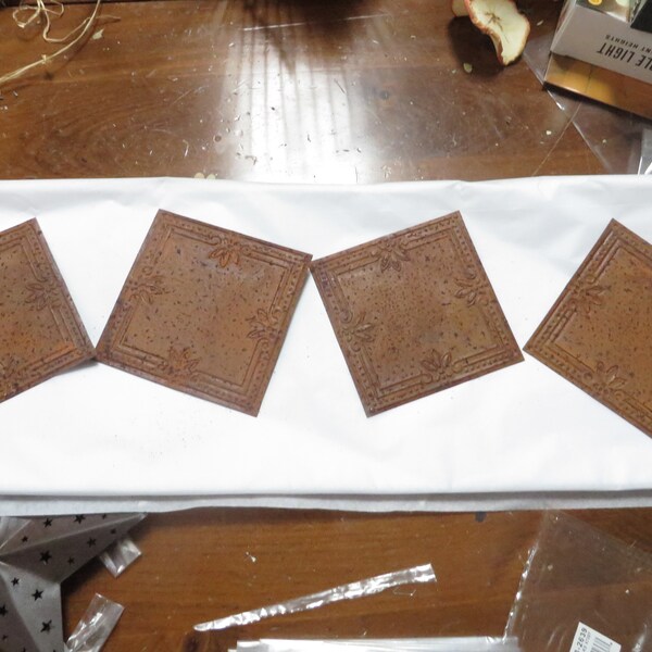 Tin Ceiling Tiles - Etsy