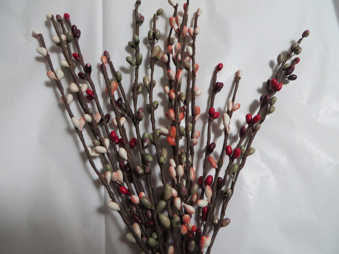 MIXED PIP Berry Sprays Peach Gray Red Burgundy Pip Sprays Sale - Etsy