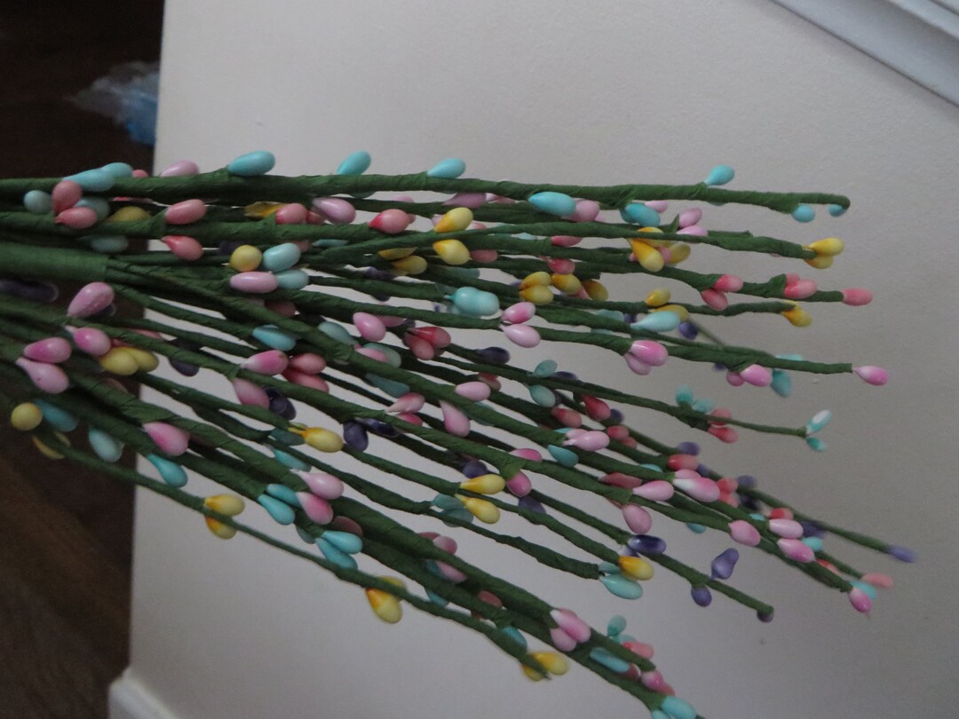 MULTI SPRING COLOR Pip Berry Sprays Yellow Aqua Purple Pink Pip Sprays ...