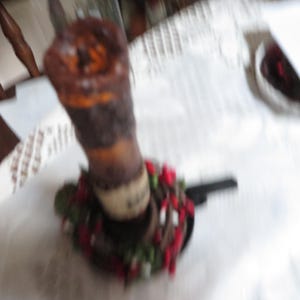Primitive Black Candle Pan SMOLDERING CANDLE With TIMER Christmas ...
