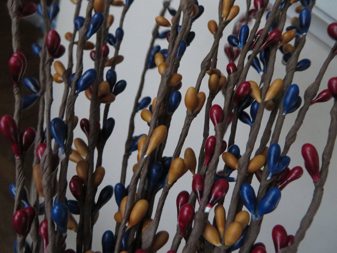 COLONIAL PIP SPRAYS Burgundy Navy Blue and Gold Pip Spray Sale! - Etsy