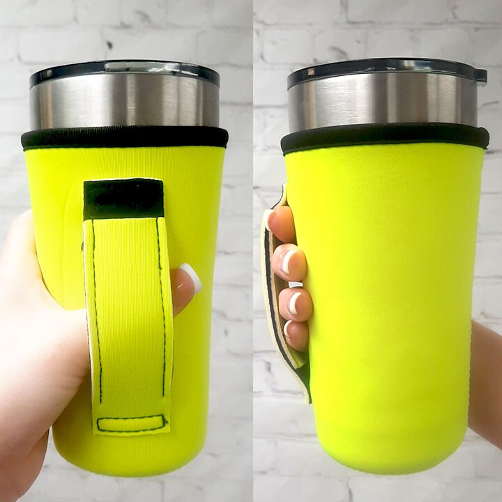 Solid Color 20oz Large Coffee / Tea / Tumbler Handler™ - Patent Pending ...