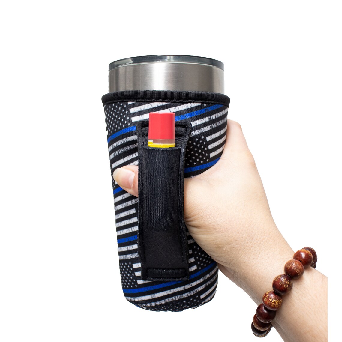 Back the Blue 20oz Large Coffee / Tea / Tumbler Handler™ - Etsy