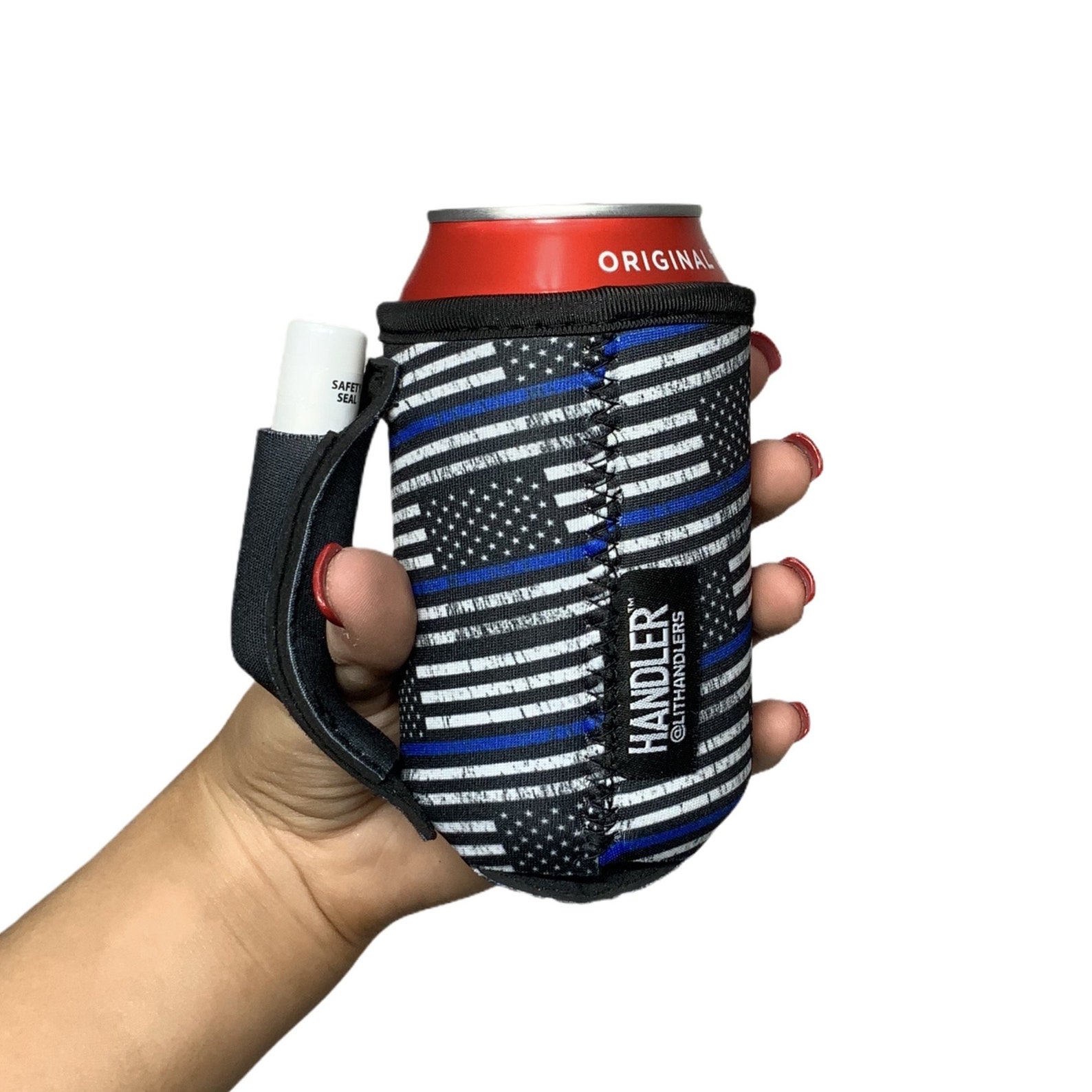 Back the Blue 12oz Regular Can Handler™ - Etsy