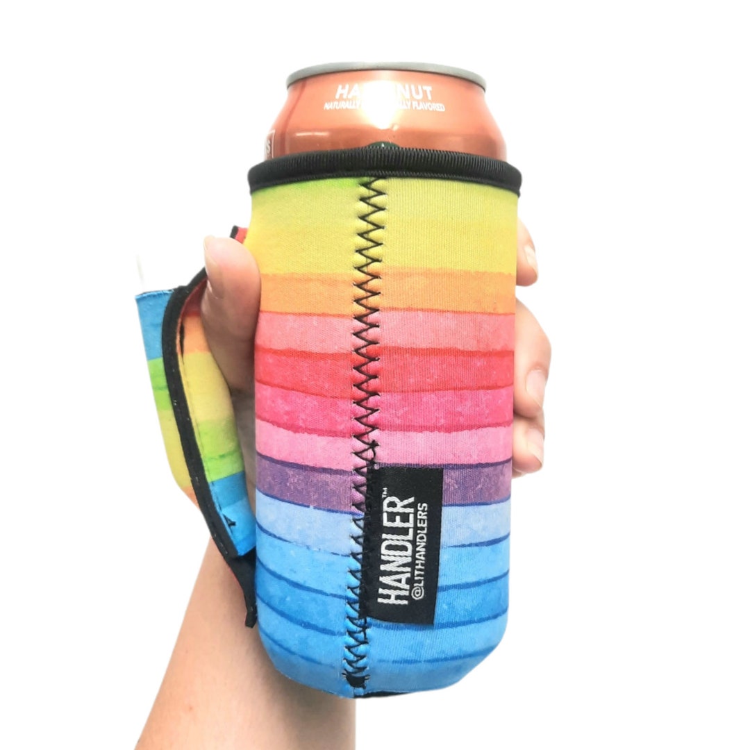 Rainbow 16oz Puede Manejar Cooler Aislante Chapstick Holder - Etsy España