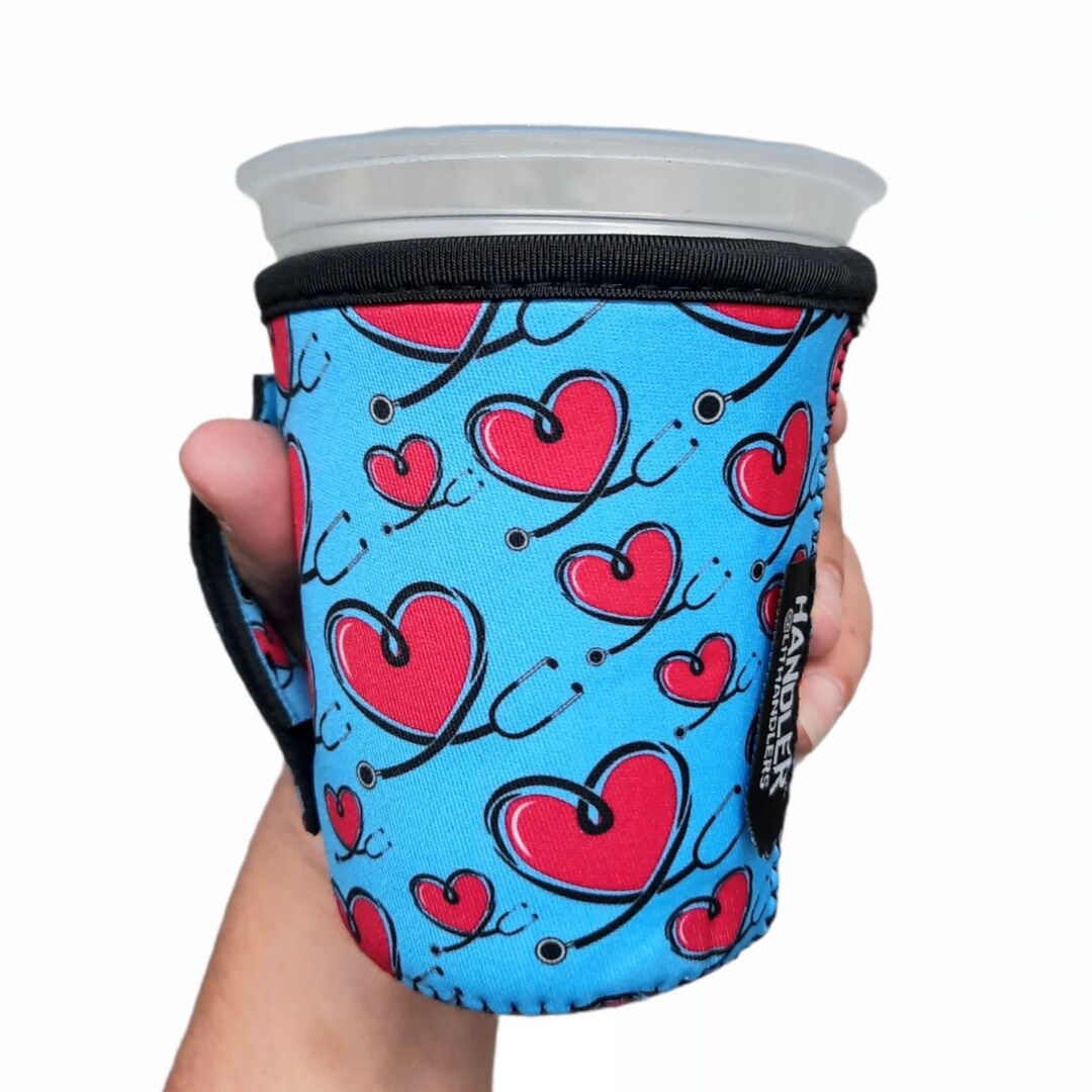 Love A Nurse Small/medium Coffee Handler™ - Patent Pending - Etsy