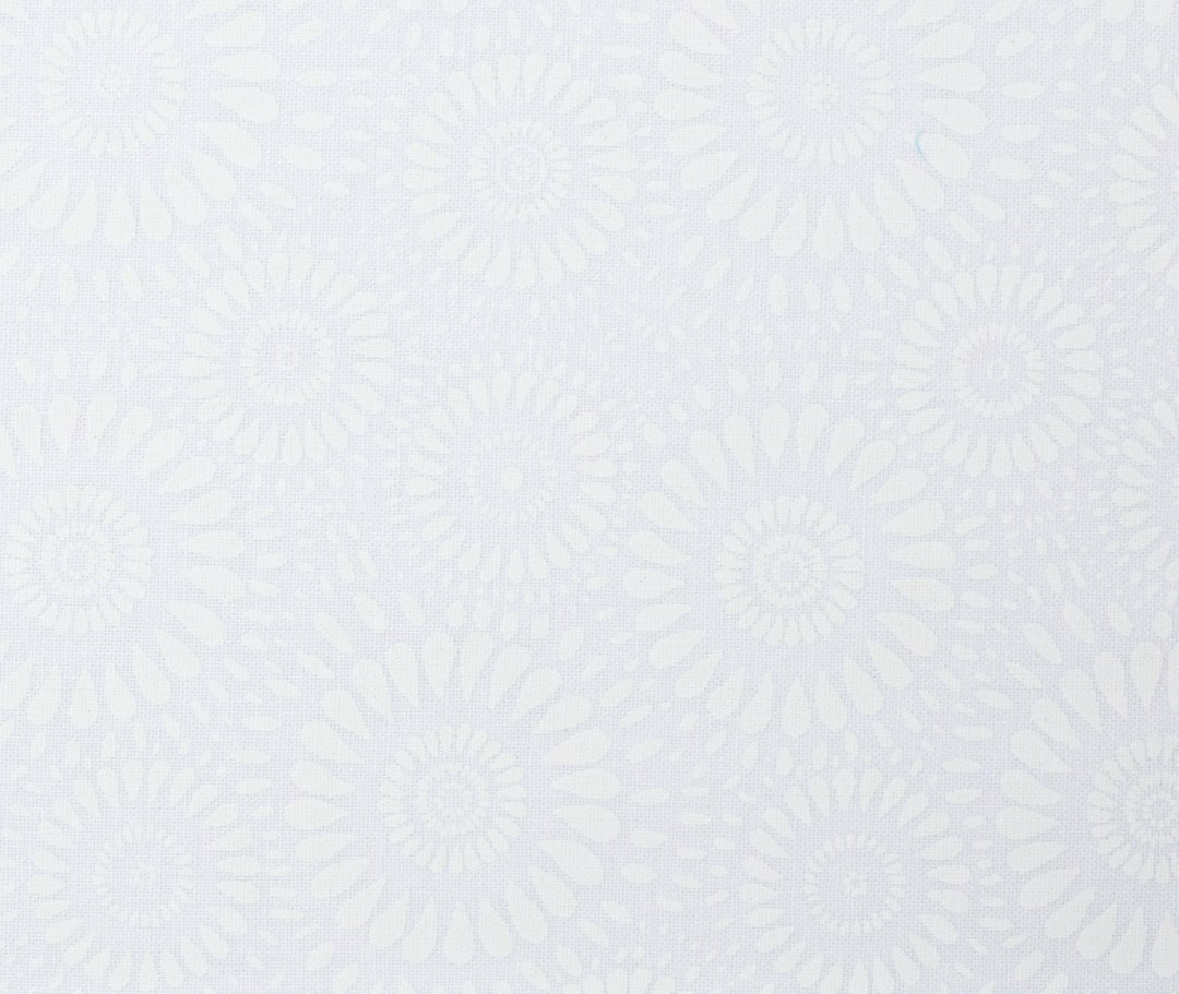 Bright White on White 100% Cotton Tone on Tone Tonal Quilt Fabric by ...