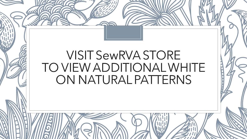 White on Cream Natural Swirl Cotton Quilt Fabric by the Half Yard ...