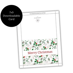 Printable Christmas Card, Digital Download - Etsy