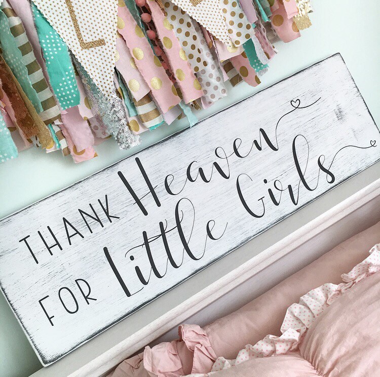 Home & Living Home Decor girl nursery sign nursery decor baby girl ...