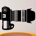 Photo Camera Wall Vinyl Decal Photography Studio Stickers Vinyl Art ...