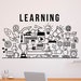 Learning Wall Decal Education Vinyl Sticker Motivation Classroom School ...