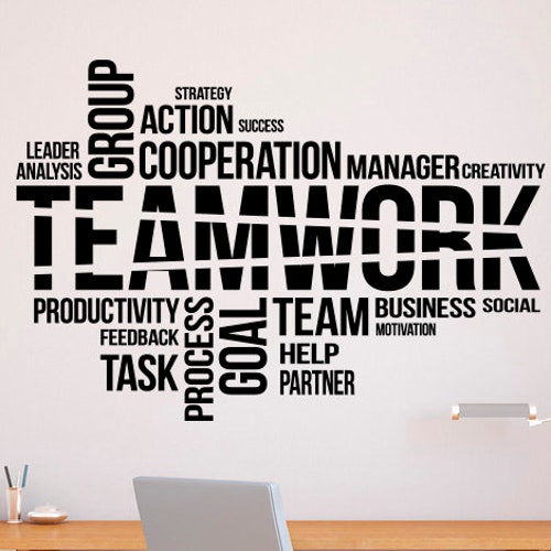 Focus Wall Decal Vinyl Sticker Motivational Quote Home Office - Etsy