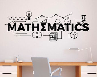 Technology Wall Decal Vinyl Sticker Science Education School | Etsy