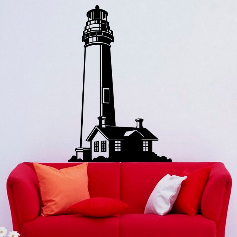 Lighthouse Decal - Etsy