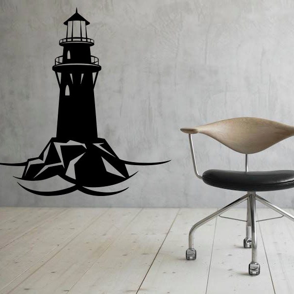 Lighthouse Wall Decal - Etsy