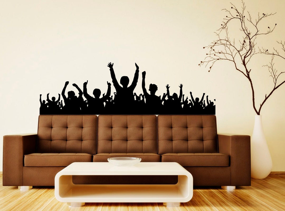 Club Party Music Wall Vinyl Decal Sticker Interior Art Murals Home ...