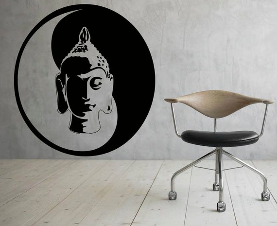 Buddha Wall Vinyl Decal Sticker Buddhism Sacred Patterns Art - Etsy