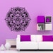 Mandala Wall Decal Flower Mandala Vinyl Sticker Indian Lotus Murals ...