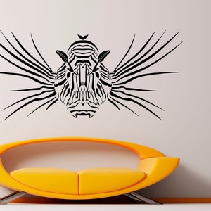 Fish Wall Decal Ocean Sea Water Animals Vinyl Sticker Art Design ...