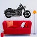 Bike Wall Decal Vinyl Sticker Motorbike Racing Art Murals Garage ...