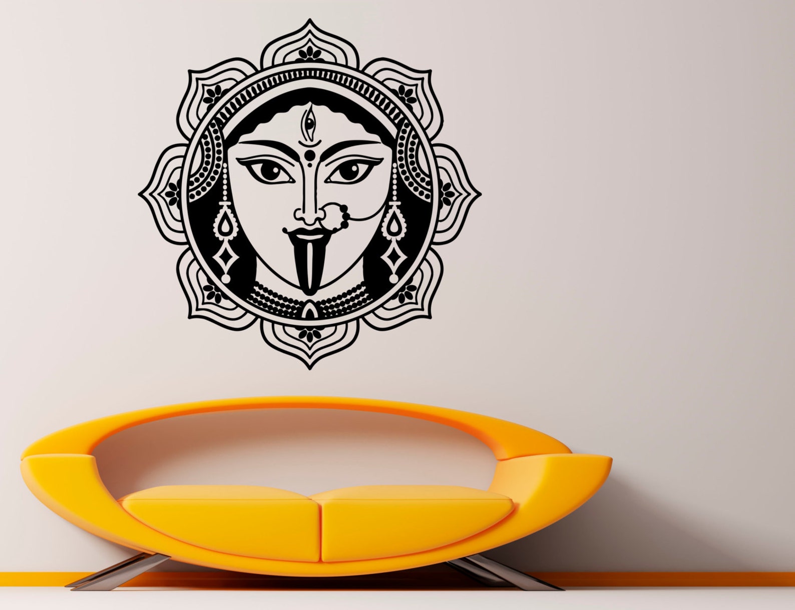 Shiva Wall Vinyl Decal Sticker Hinduism Indian Religion God | Etsy