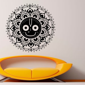 Jagannath Wall Decal Vinyl Sticker Lord of the Universe Murals Art ...